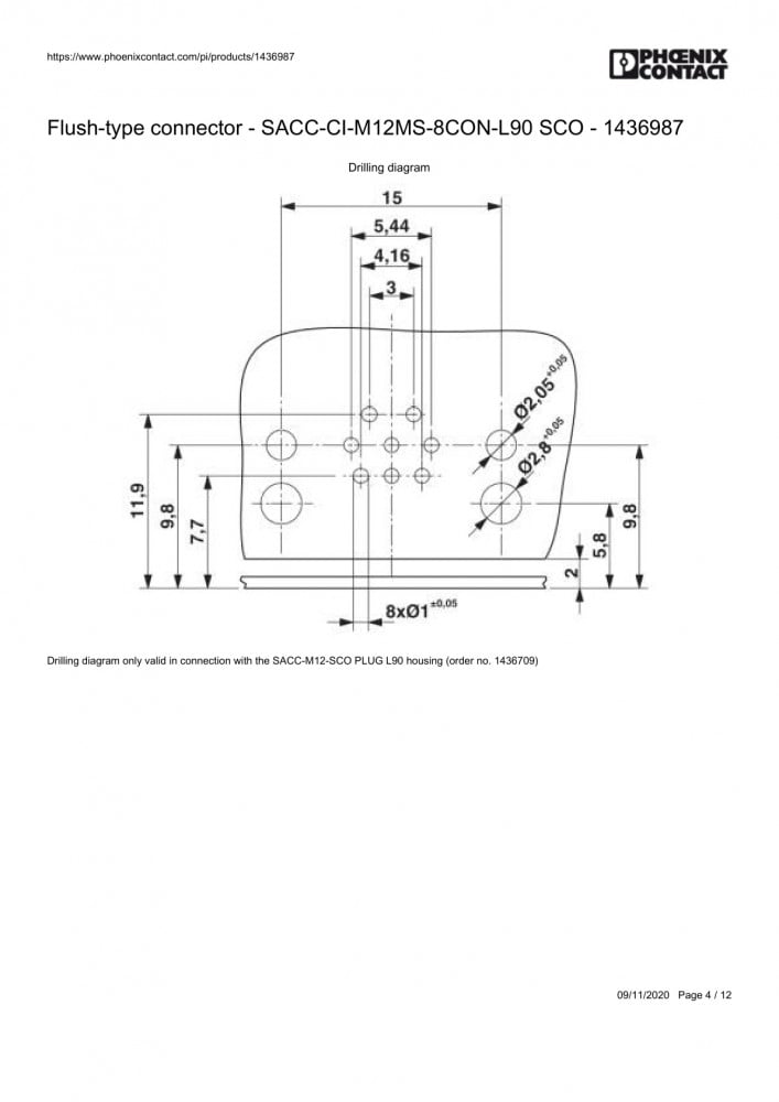 Phoenix Contact 1436987 technical document page 4