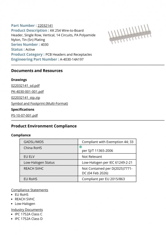 22032141 technical document preview, page 1