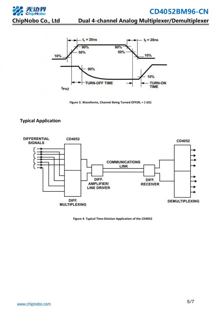 CD4052BM96-CN datasheet page 5