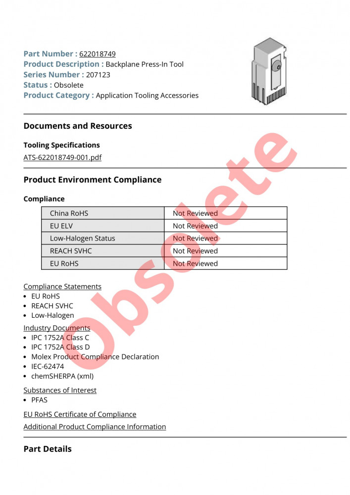 622018749 tooling document page 1