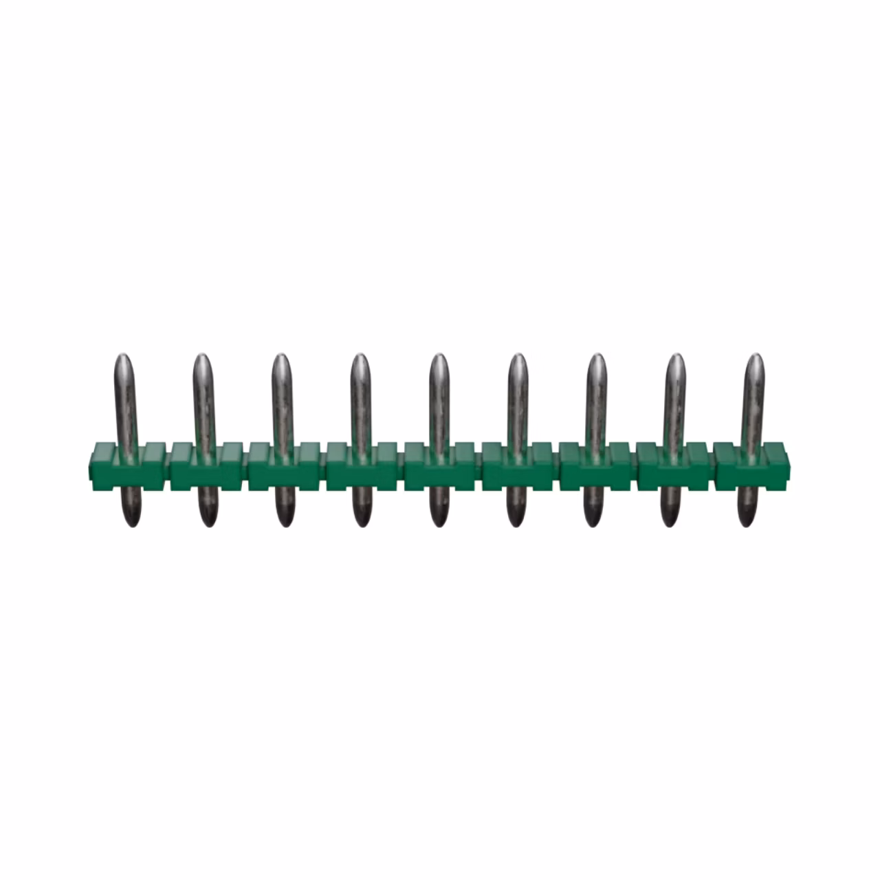 5.00mm Pitch Eurostyle Vertical PCB Pin Header, Breakable, 9 Circuits for sale
