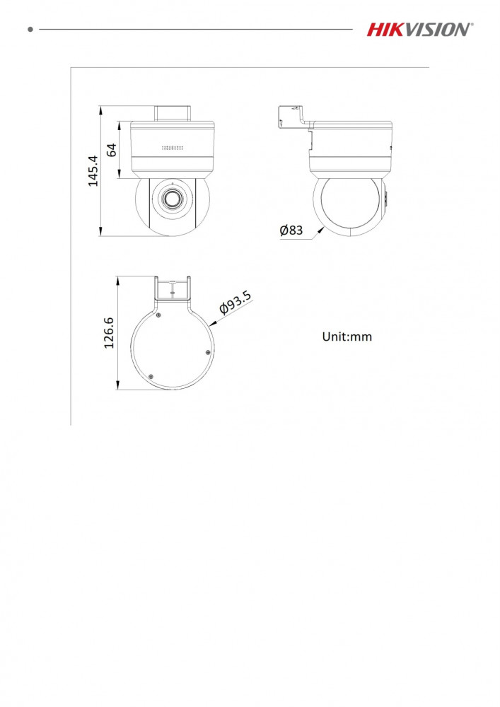 DS-2SC1Q120IY technical document page 4