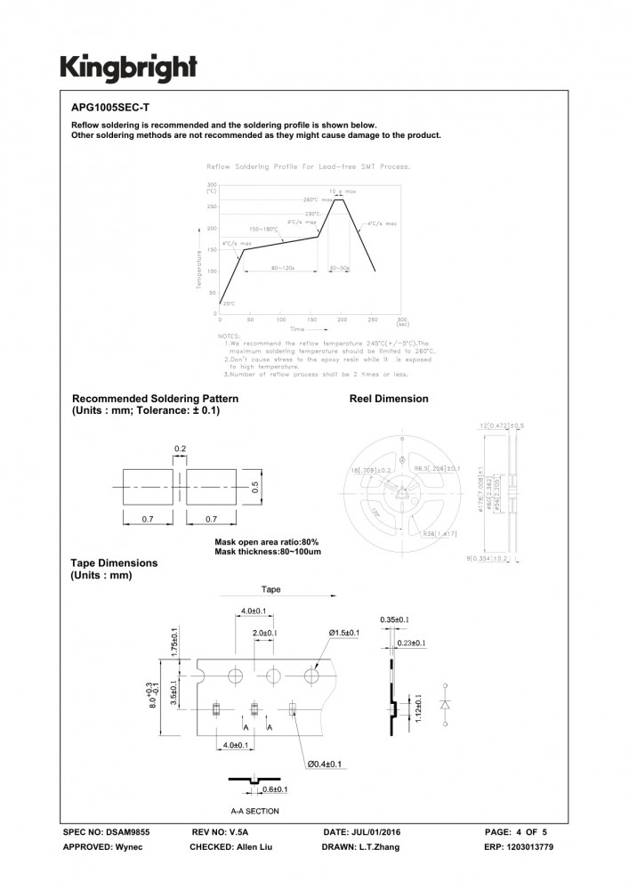APG1005SEC-T datasheet page 4