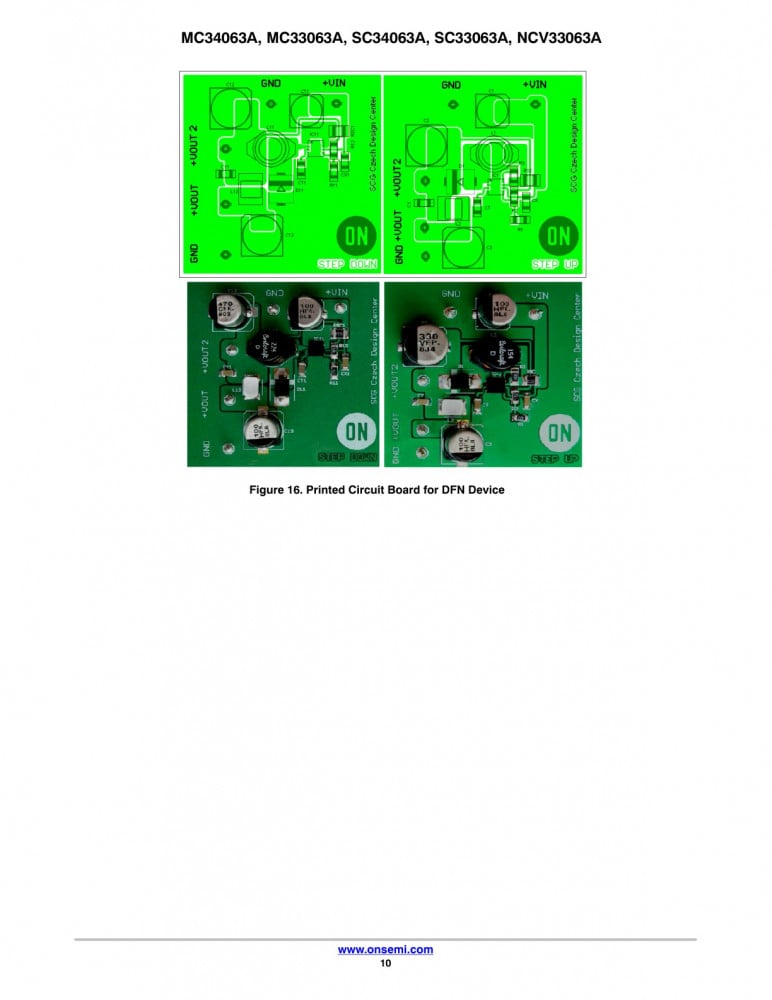 MC34063 technical document page 10