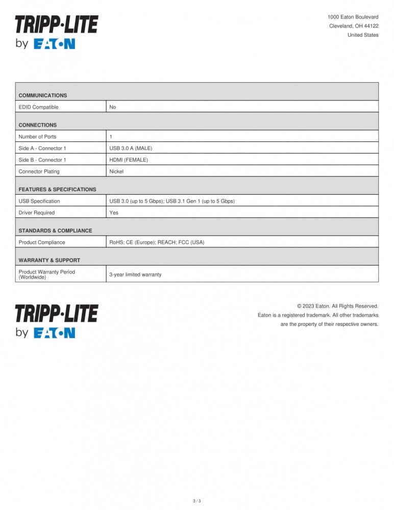U344-001-HD-4K technical document page 3