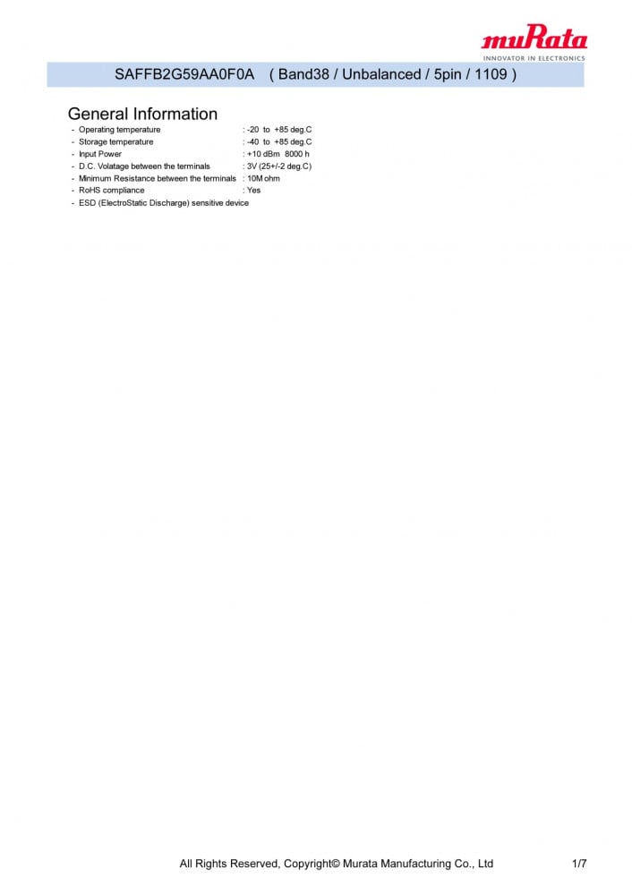 SAFFB2G59AA0F0AR1X datasheet page 2