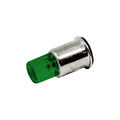 LED Lamp T-1 3/4 Flange Red/Green 12V