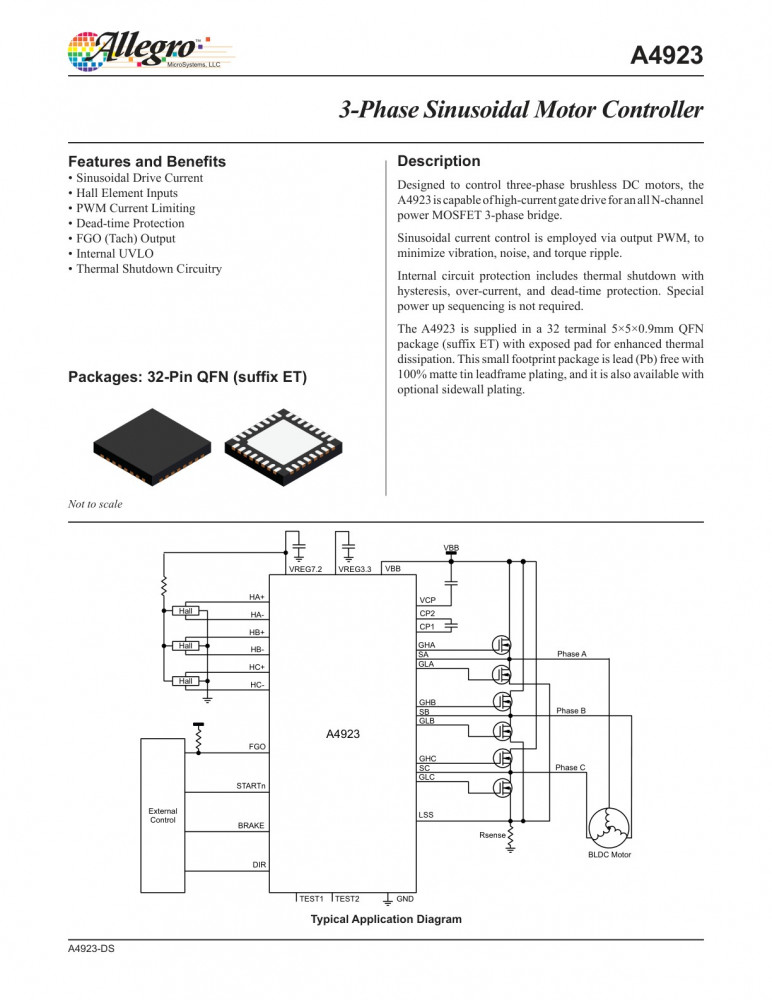A4923 datasheet page 2