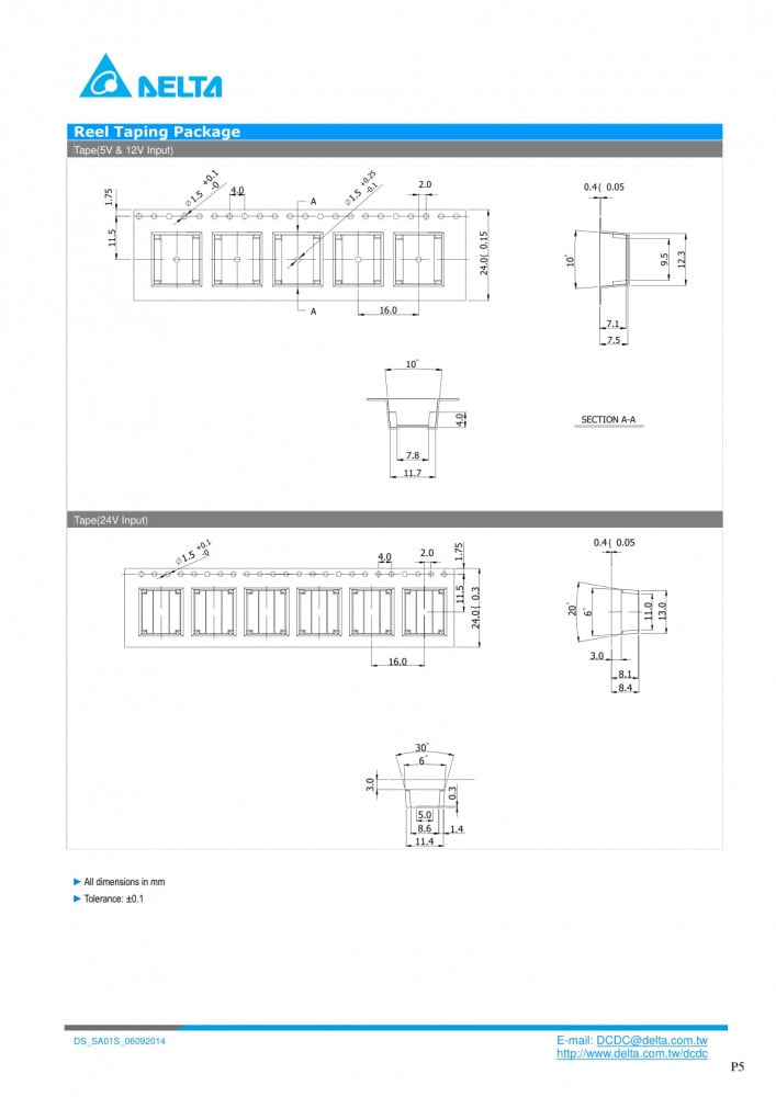 SA01S1212A datasheet page 5