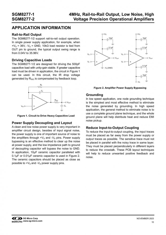 SGM8277-1 datasheet page 10