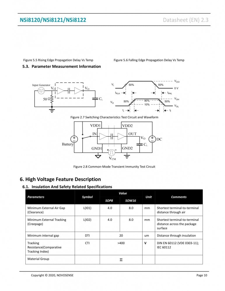 NSi8122N1 datasheet page 10