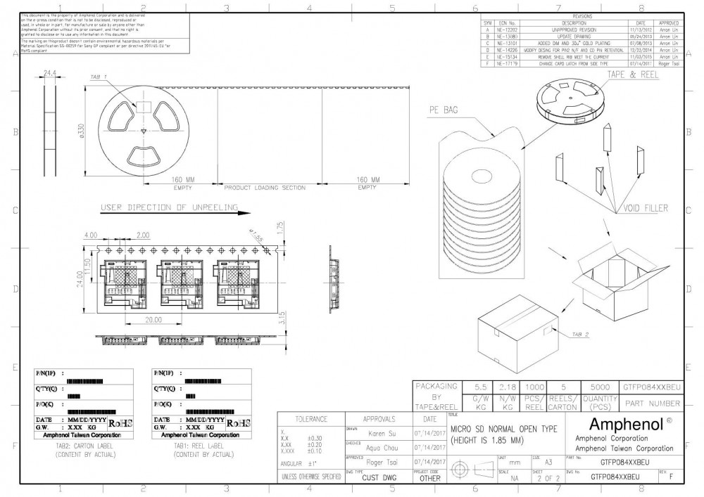 Amphenol GTFP08431BEU drawing page 2