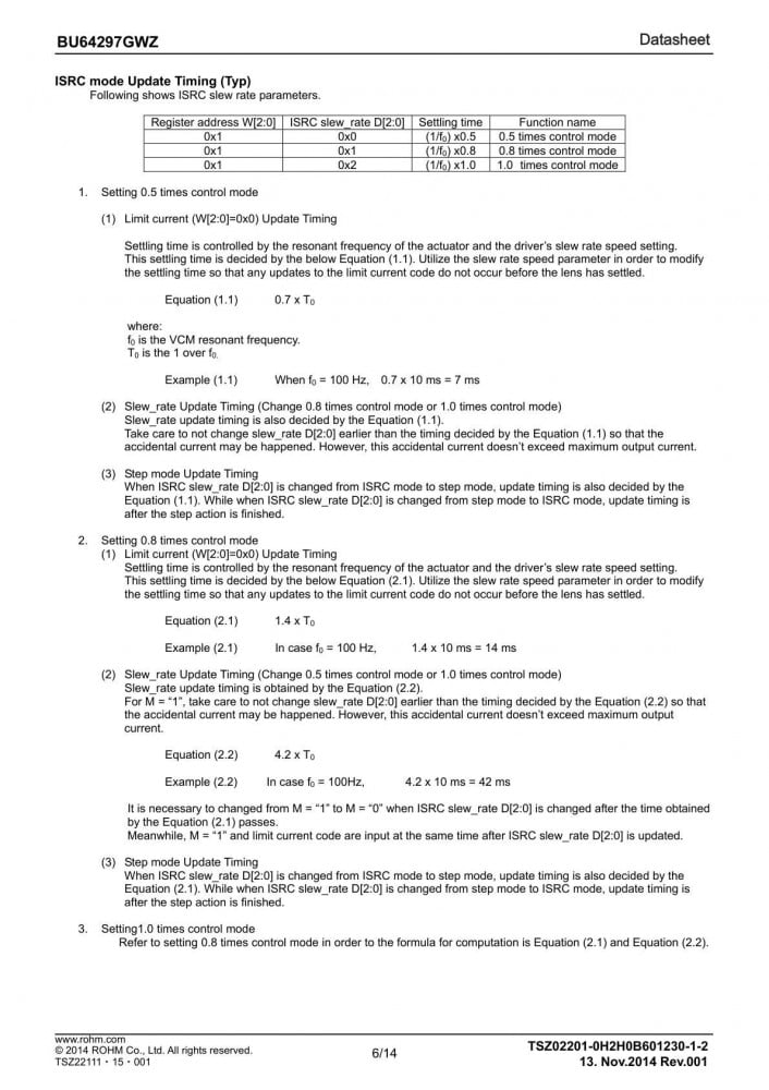 BU64297GWZ-TR datasheet page 6
