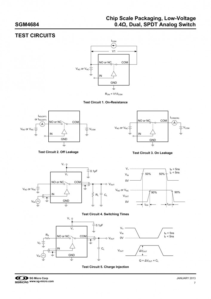 SGM4684 datasheet page 7
