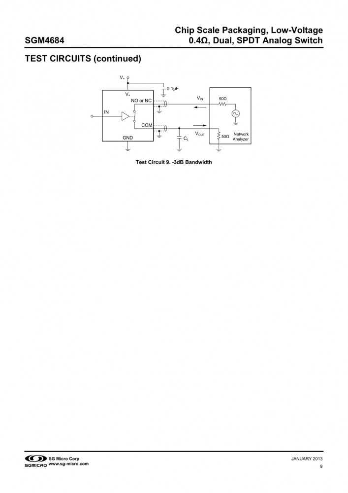SGM4684 datasheet page 9