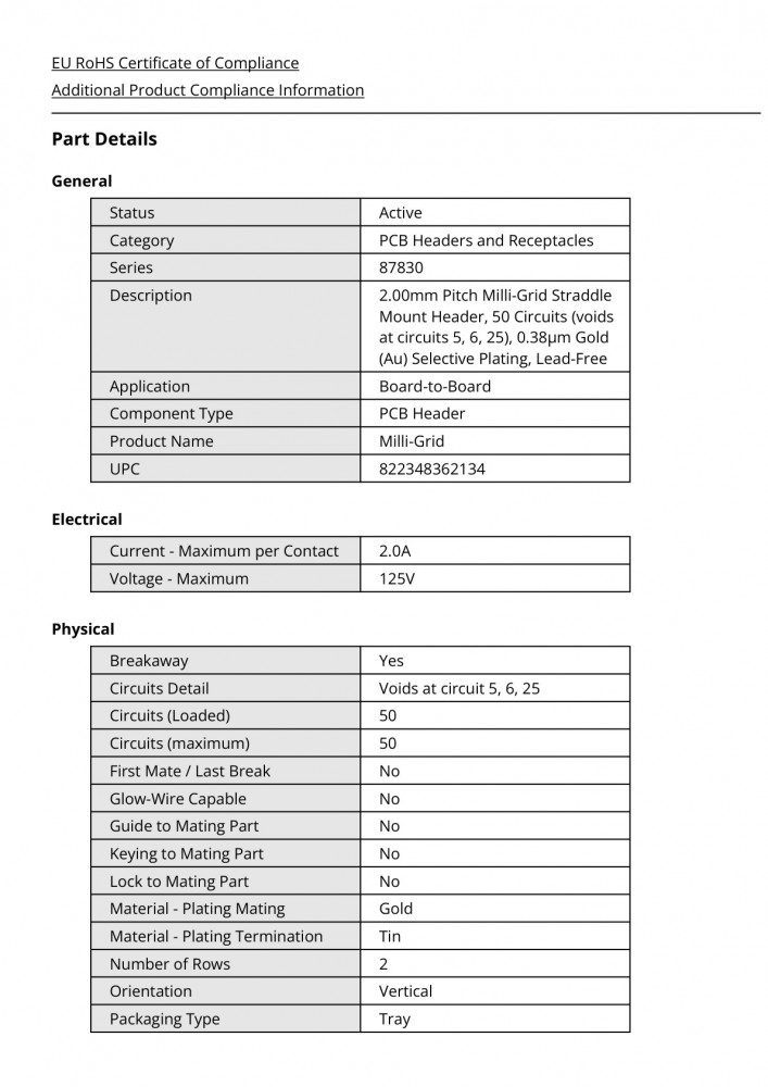 878305003 technical document preview, page 2