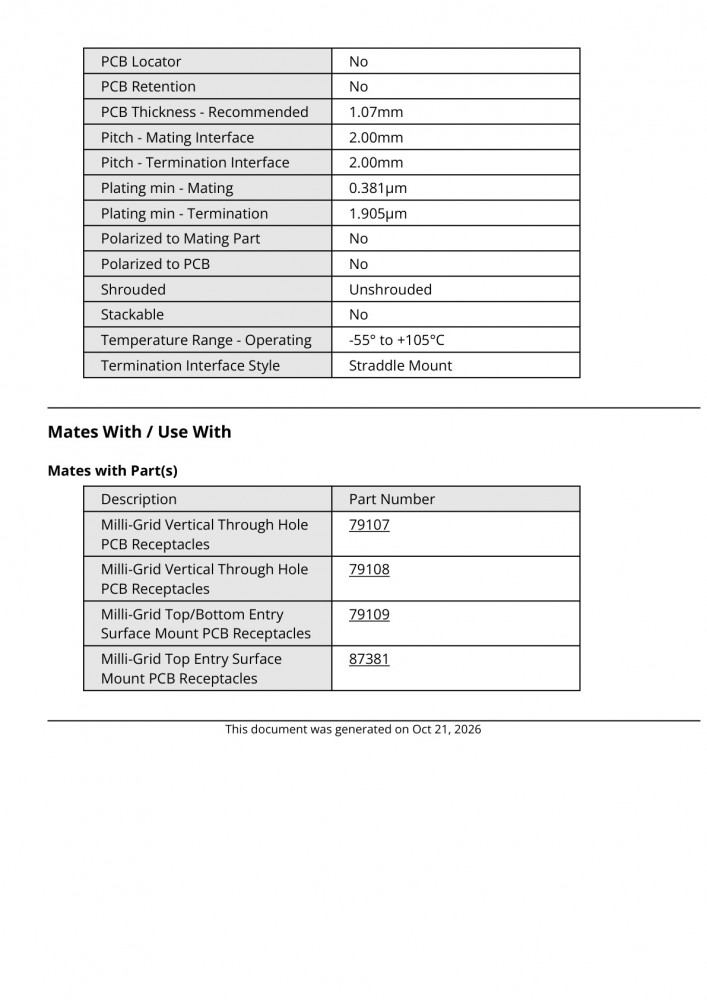 878305003 technical document preview, page 3
