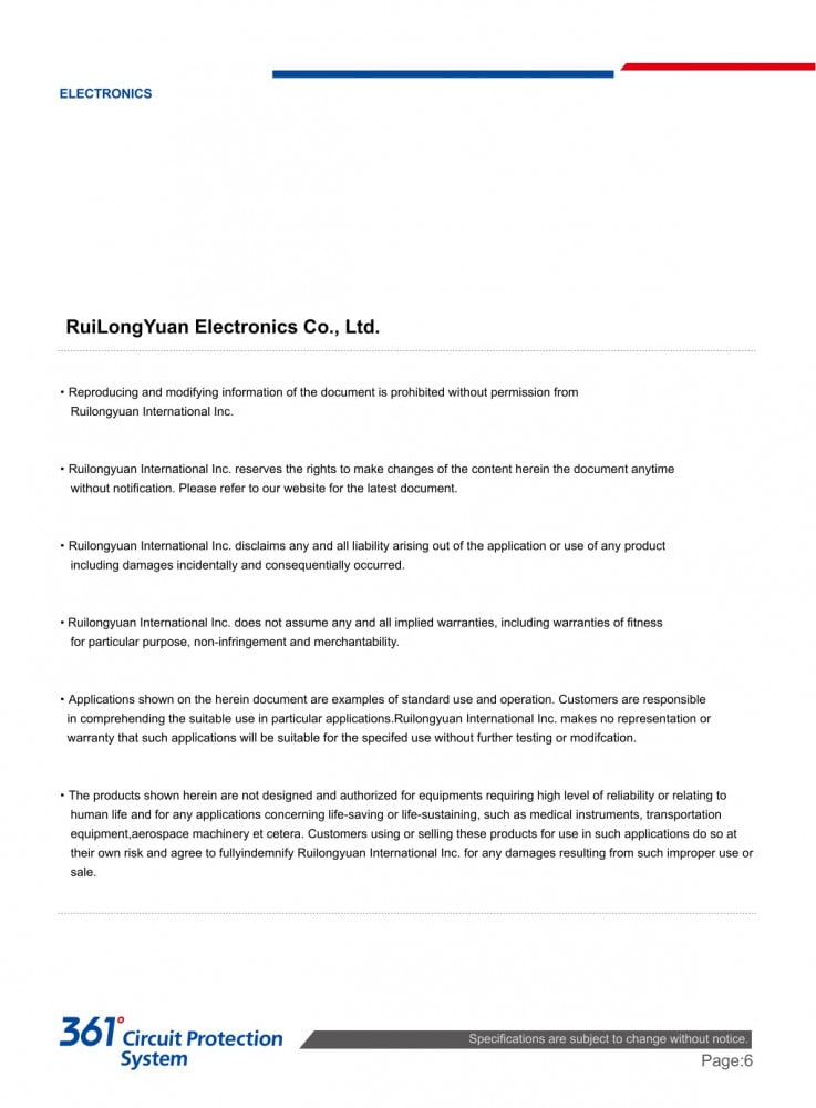 RLSD12A121C datasheet page 7