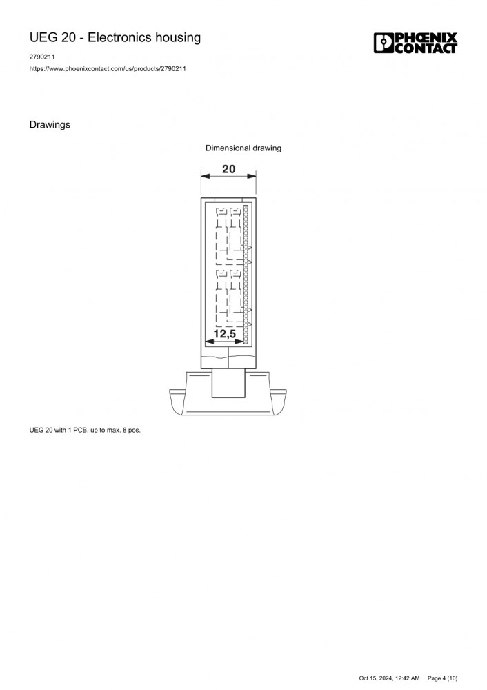 Phoenix Contact 2790211 technical document page 4