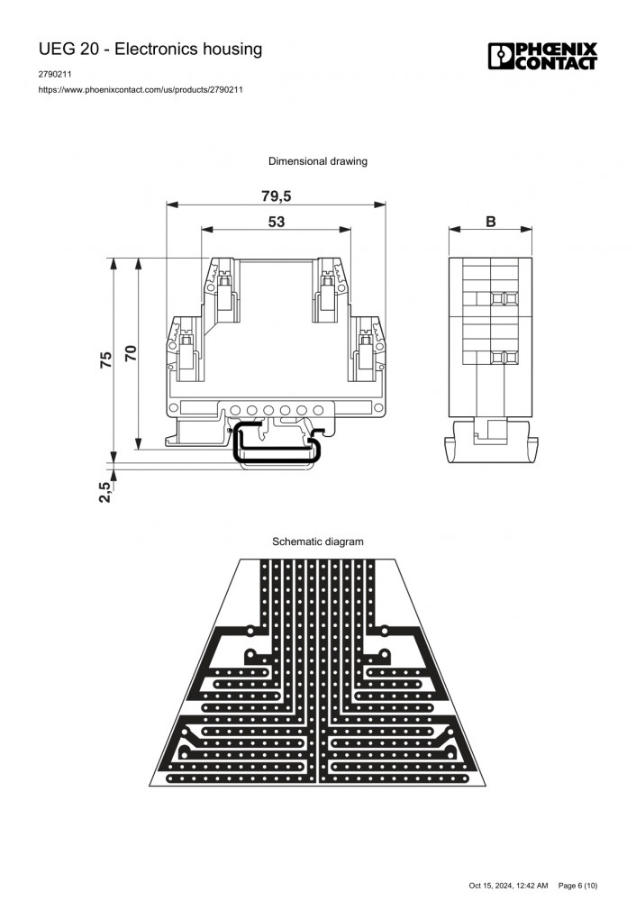 Phoenix Contact 2790211 technical document page 6