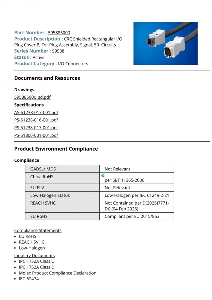 595885000 technical document preview, page 1