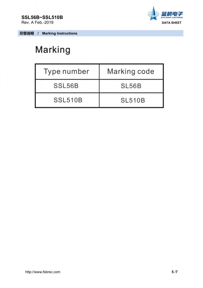 SSL510B datasheet page 5