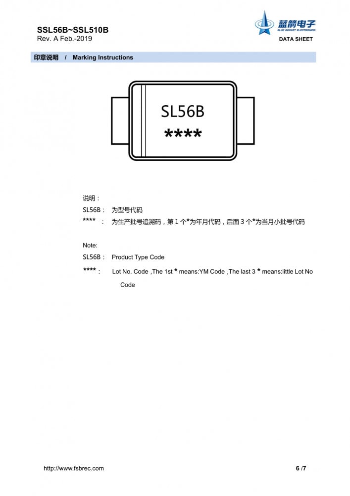 SSL510B datasheet page 6