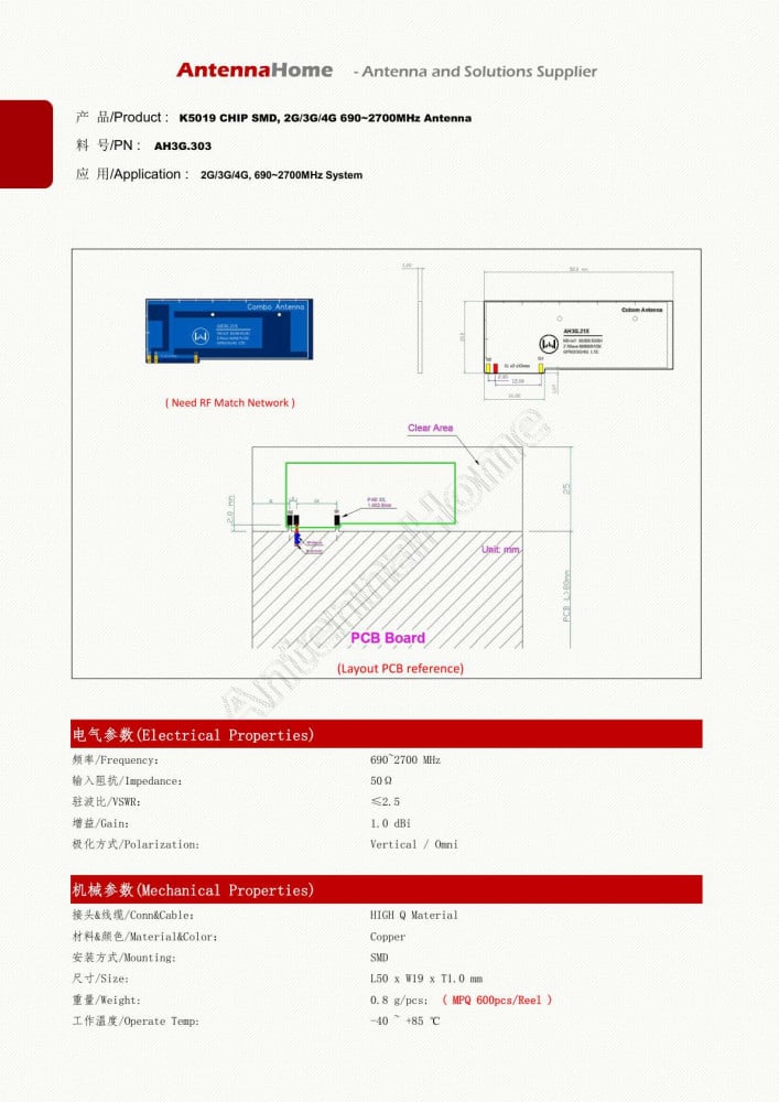AH3G.303 technical document page 1