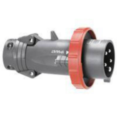 Straight plug Hypra - IP 66/67-55 - 380/415 V~ - 32 A - 3P+N+E for sale