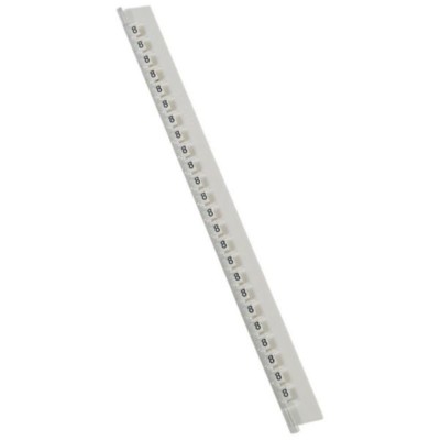 Marker CAB 3 - for wiring 0.5 to 1.5 mm² - capital letter ''R''