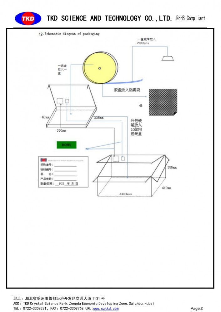 TKD CS16M013560RDCAD1 specification page 8