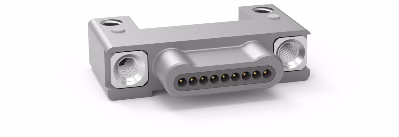 AirBorn N Series, Nano-D Board Mount Plug, 0.025