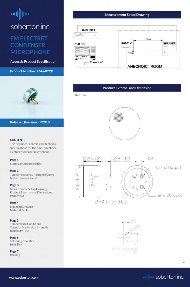 EM-6022P datasheet page 3
