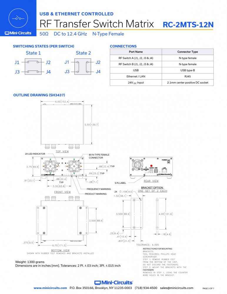 RC-2MTS-12N technical document page 3