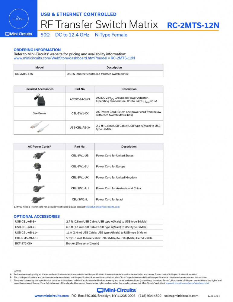 RC-2MTS-12N technical document page 7