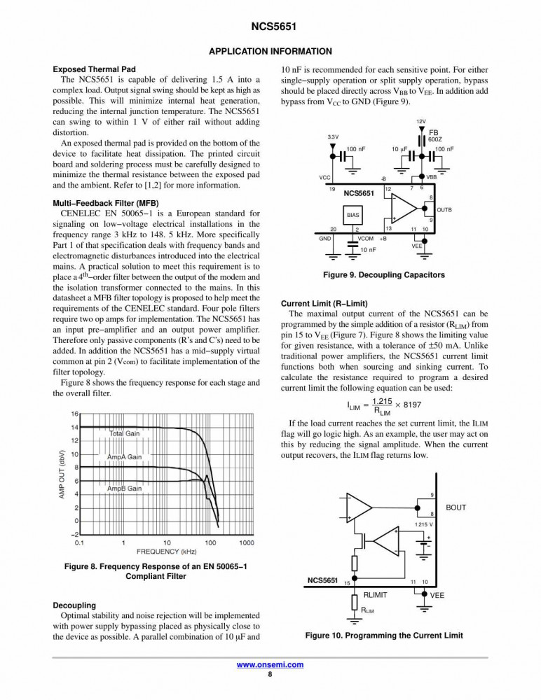 NCS5651 datasheet page 8