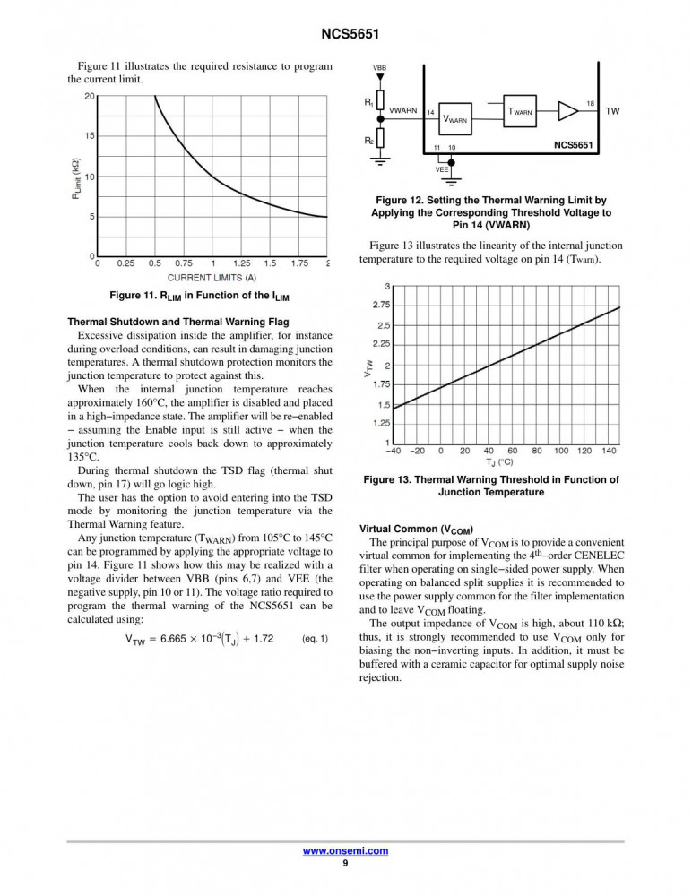 NCS5651 datasheet page 9