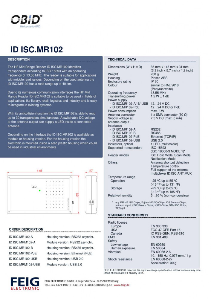 Technical document page 2