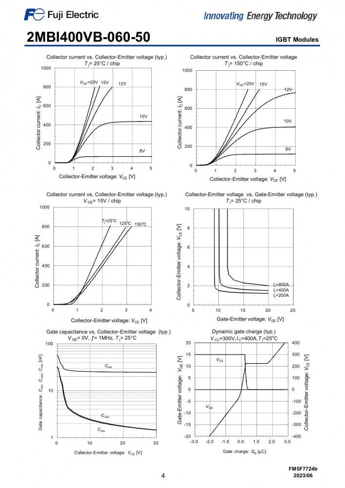 2MBI400VB-060-50 datasheet page 4