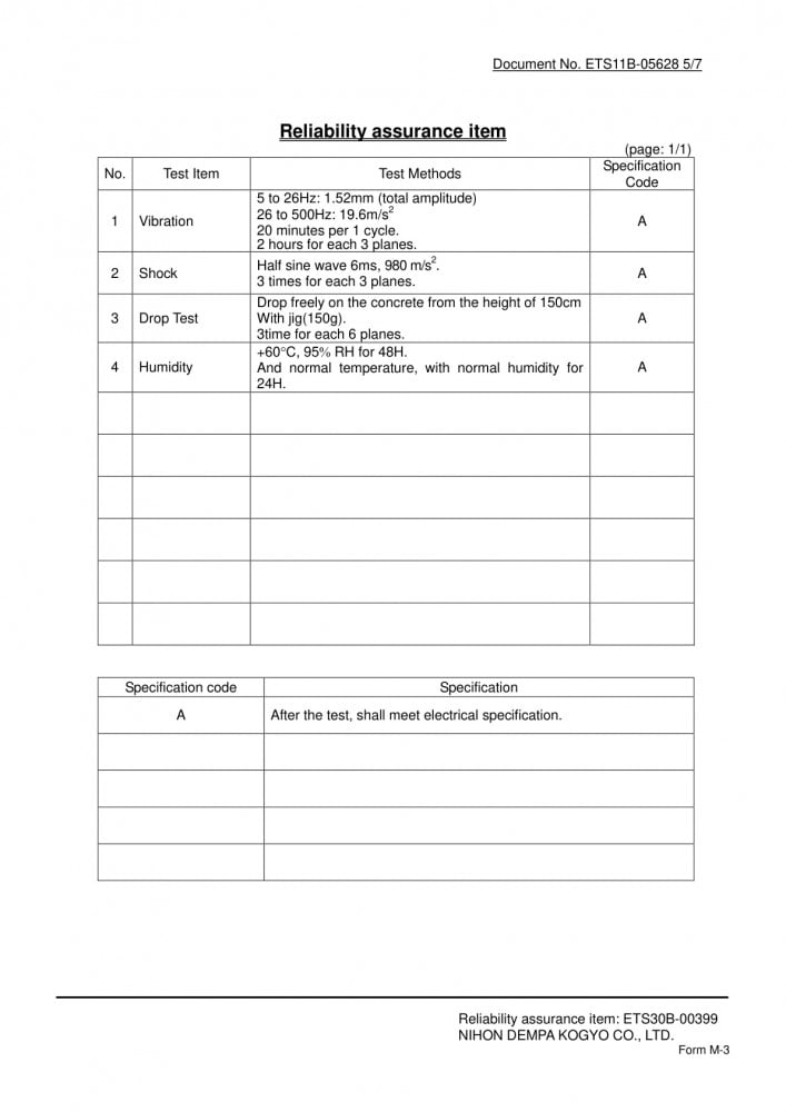 ENE5147A specification page 5