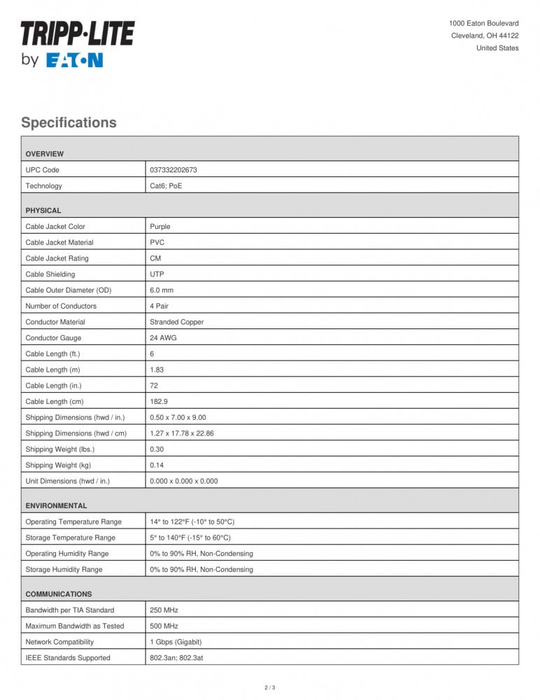 N201-006-PU technical document page 2