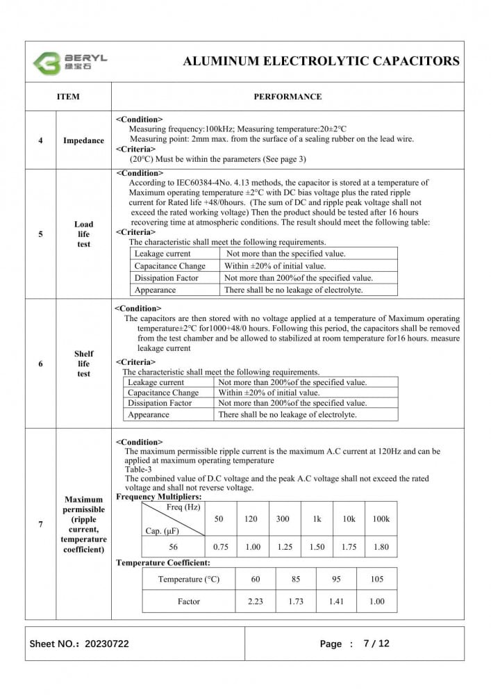 ME400M560LO13*20TA-1B3Et datasheet page 7