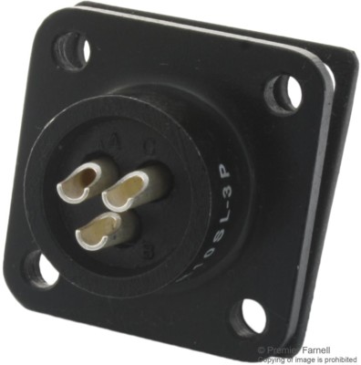 Harwin C90-3102R10SL-3P Circular Connector Assembly for sale