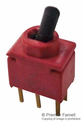 E-Switch 200MSP2T1B1M2RE Toggle Switch