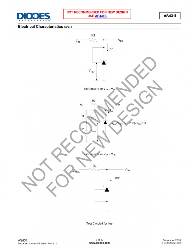 AS431I datasheet page 6