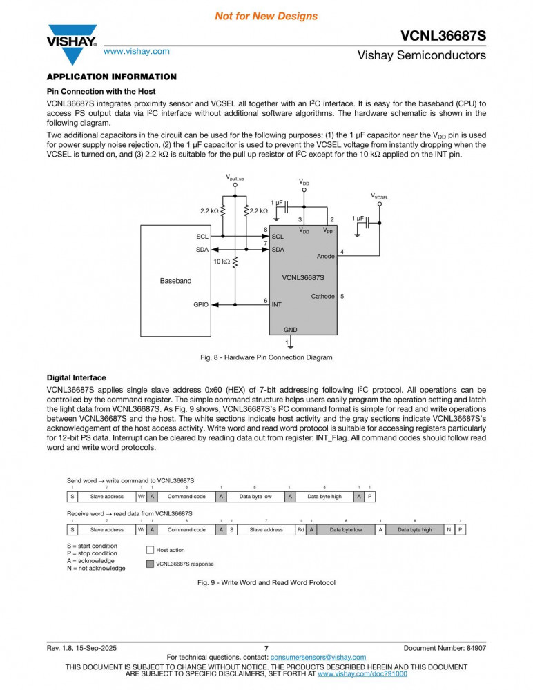 VCNL36687S technical document page 7