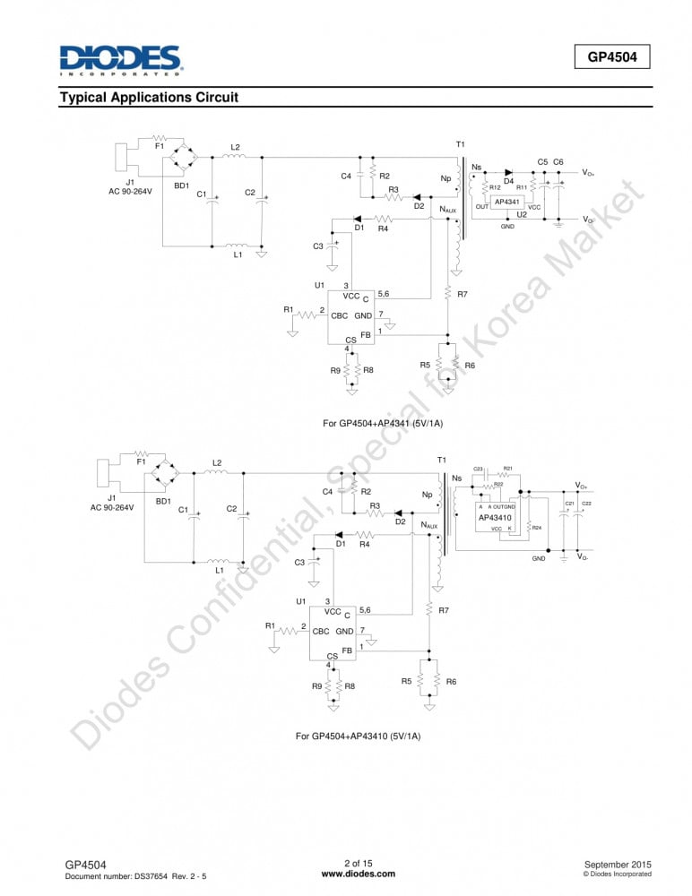 GP4504MTR-G1 datasheet page 2