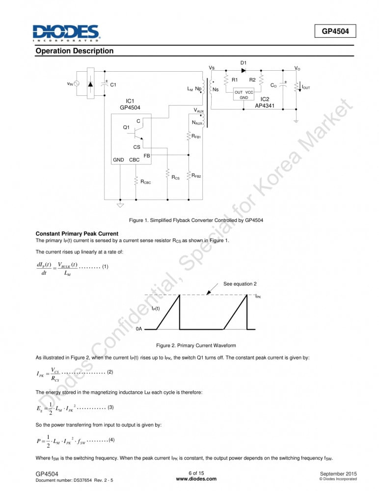 GP4504MTR-G1 datasheet page 6