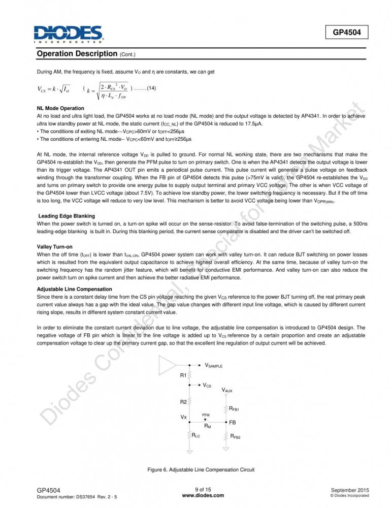 GP4504MTR-G1 datasheet page 9