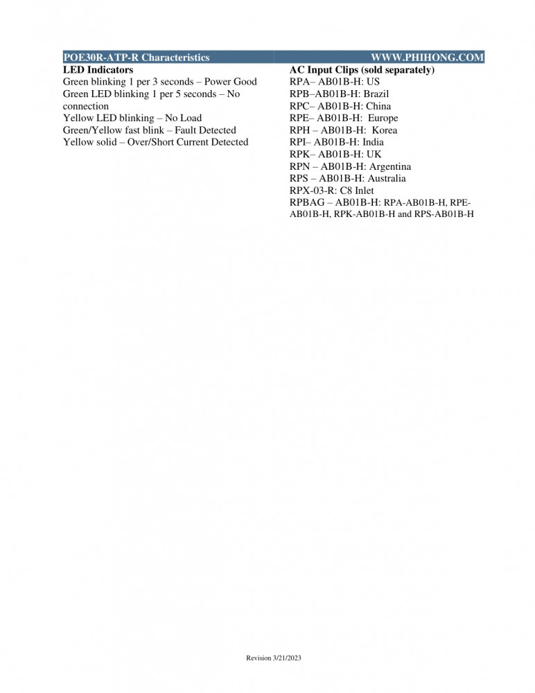 POE30R-1ATP-R product document, page 3